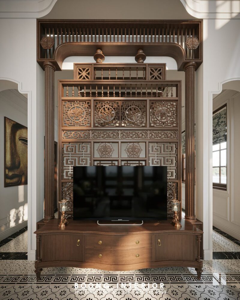 13389. 3D Indochine Living Room Interior Model Download by Nguyen Thanh ...