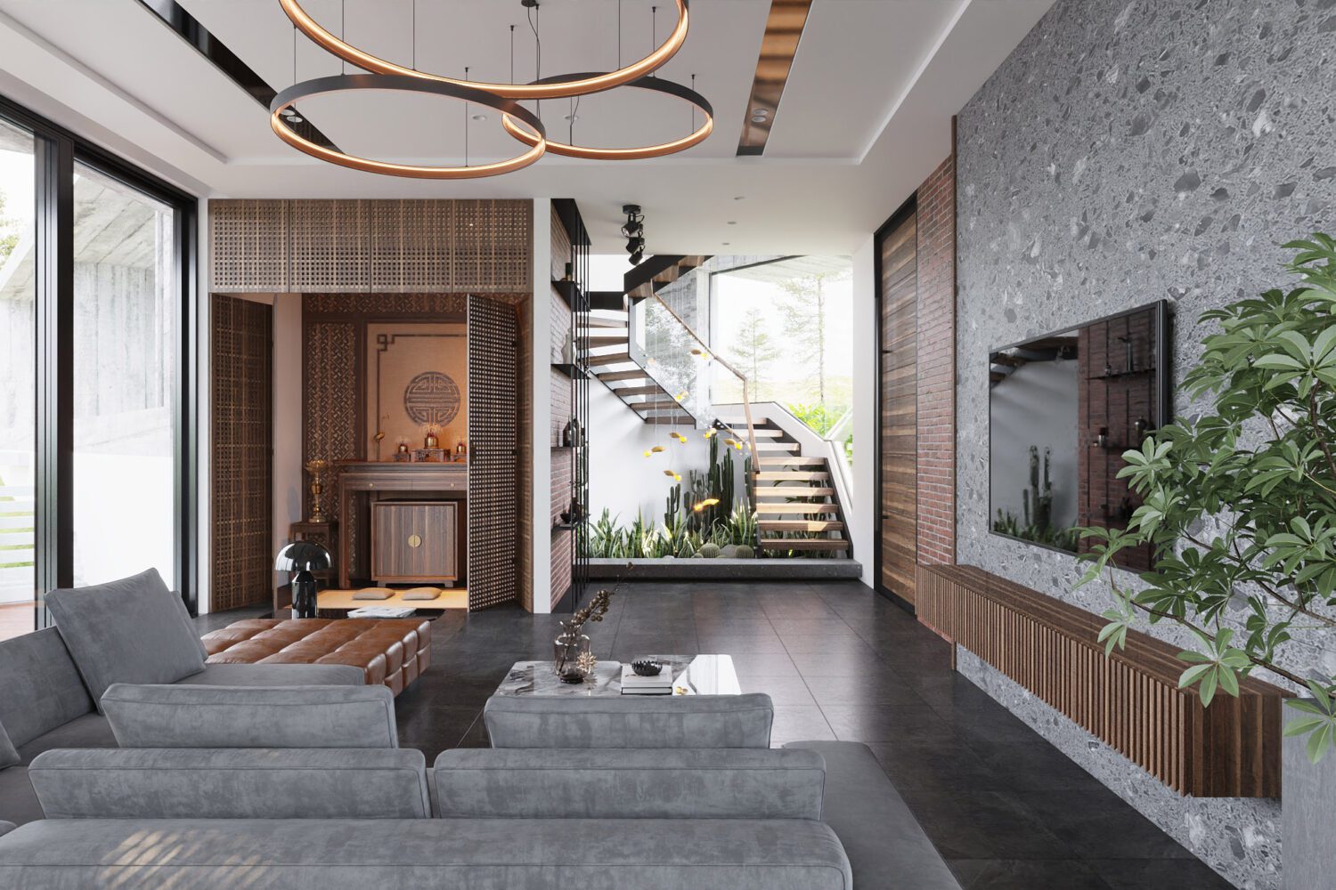13587. 3Ds Max Villa Interior Model Download By Cao Ngoc Cuong