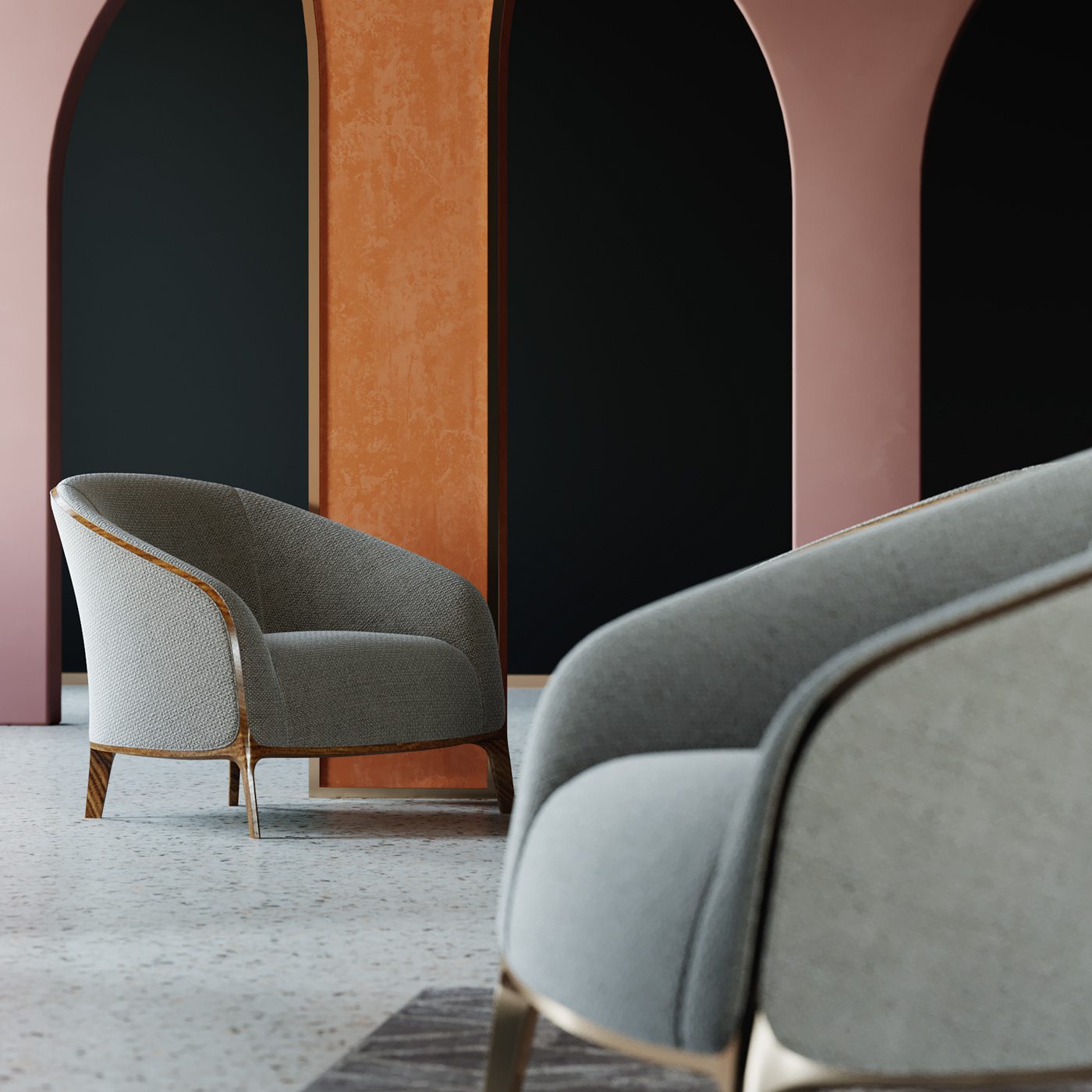 Free 3D Model Interior Scene 002 By MIBS