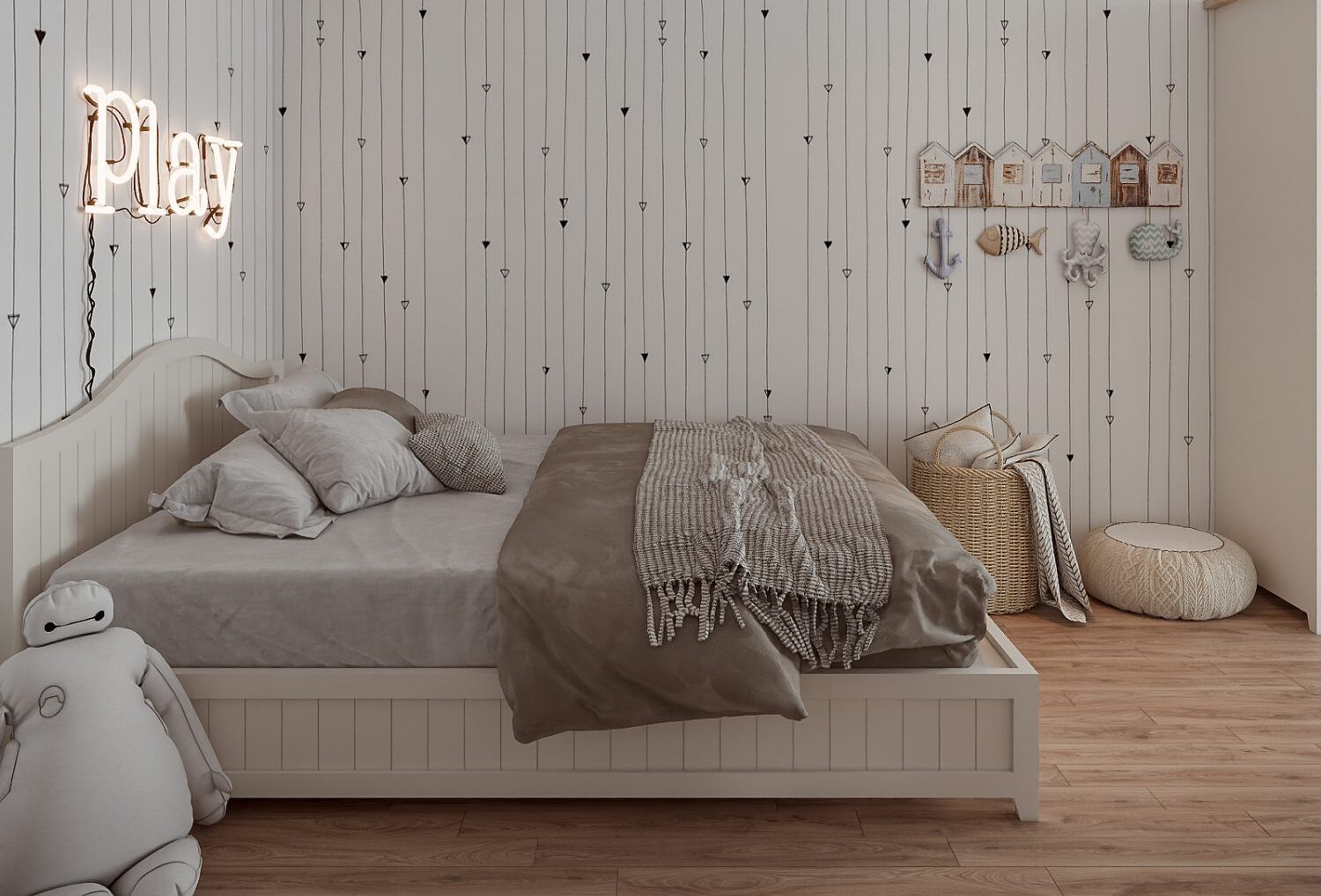 13341. Download Free 3D Children Room Interior Model by An