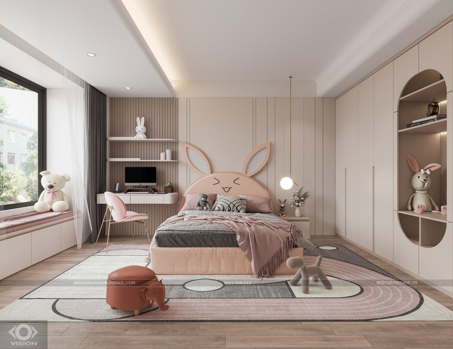 12575. Download Free 3D Bedroom Interior Model by Bui Hai Lich
