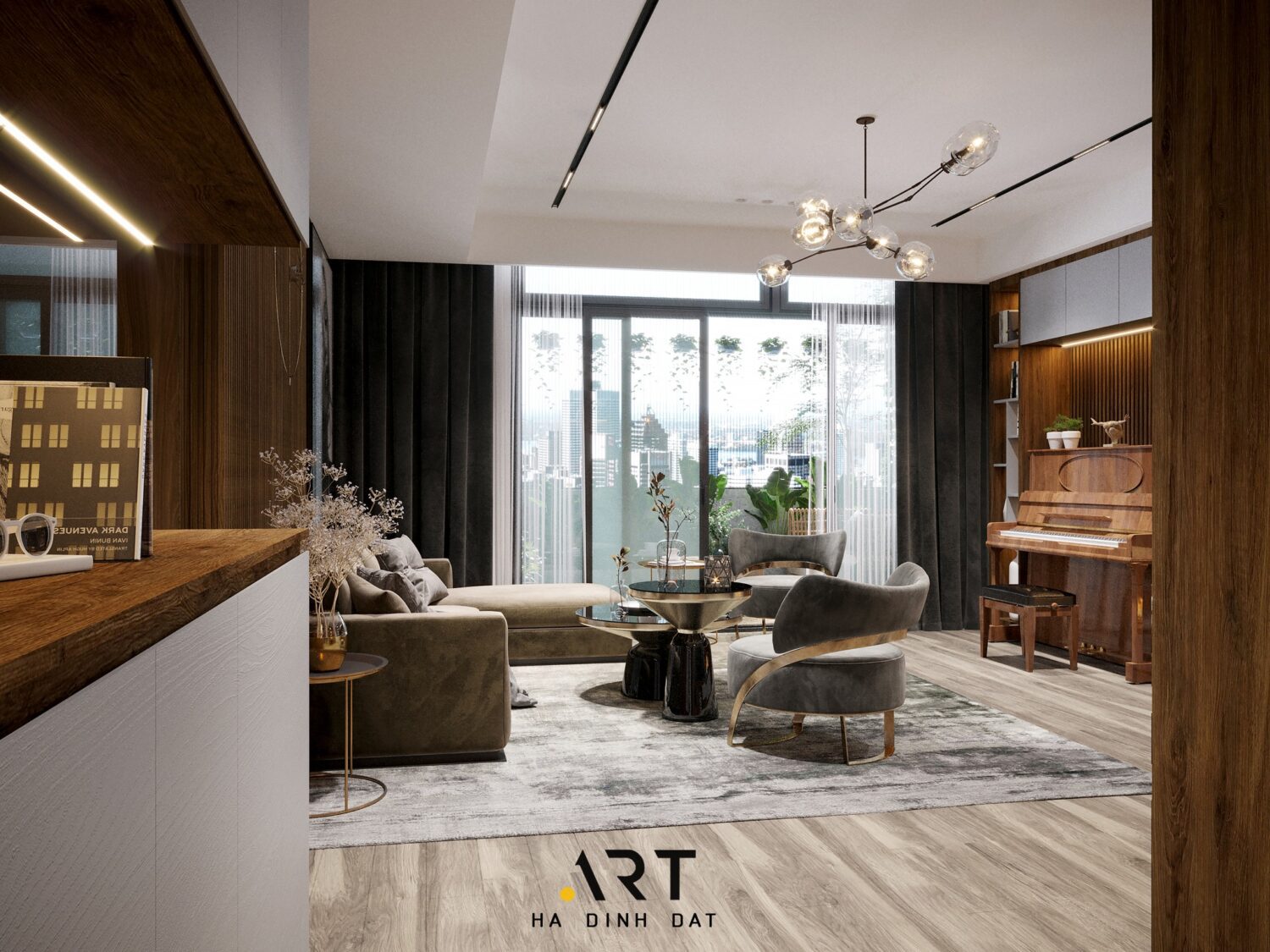12790. Download Free 3D Apartment Interior Model By Ha Dinh Dat