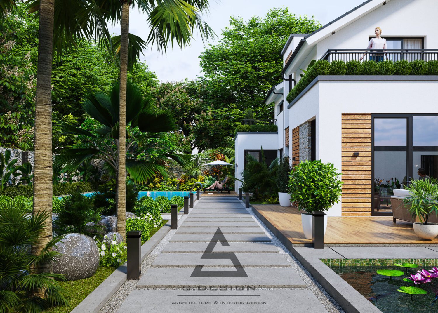 10662. 3D House Scene Model For Free Download by Nguyen Viet Son