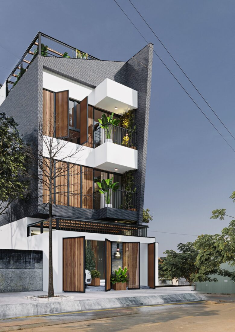 3D Exteriors House Scene Model 3dsmax Free Download